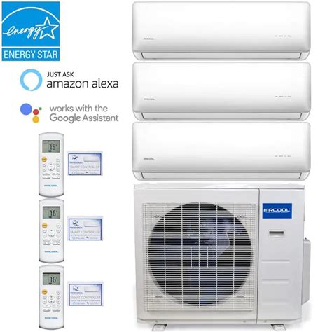Mrcool Olympus Multi Zone Btu Sq Ft Triple Ductless