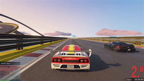 Gameplay GTA 5 ONLINE CARRERA ACROBÁTICA YouTube