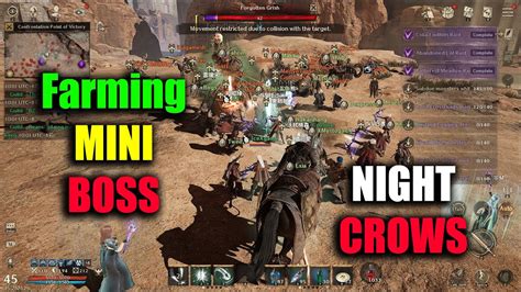 Night Crows Farming Mini Boss In BattleFront YouTube
