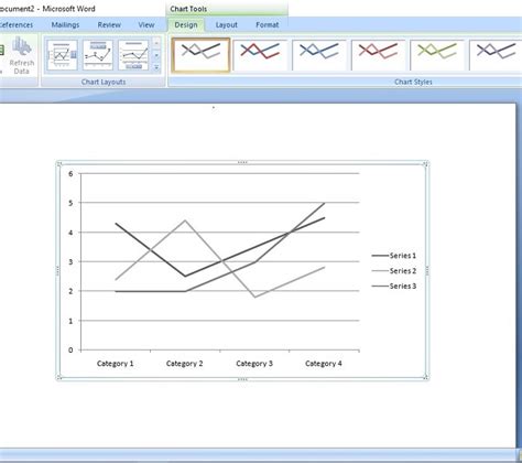 Cara Membuat Diagram Garis Di Microsoft Word Tutorial Lengkap Hot Sex