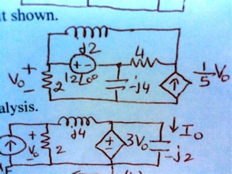 Solved Using Nodal Analysis Find The Voltage V In The Circuit Shown