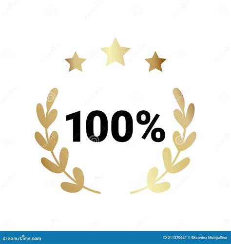 100 Percent Original Product Label Sign Round Premium Quality Product