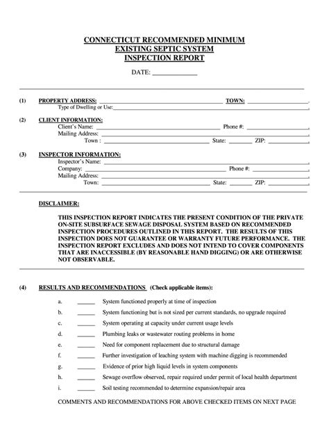 Ct Septic Form Fill Online Printable Fillable Blank Pdffiller