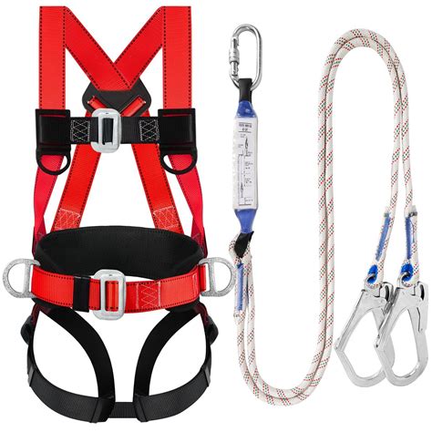 TT TRSMIMA Safety Harness Fall Protection Kit Full Body Roofing