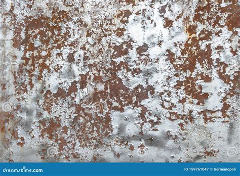 Placa De Acero Met Lica Oxidada Imagen De Archivo Imagen De Metal