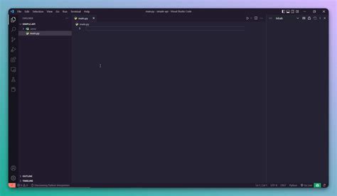 deploying simple fastapi application to
