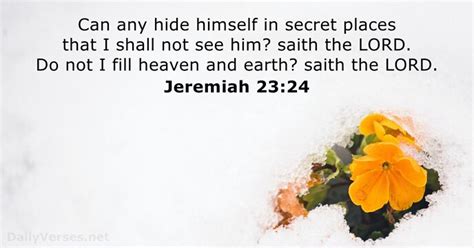 October Bible Verse Of The Day Kjv Jeremiah