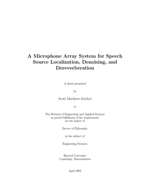 a microphone array system for speech source localization denoising and dereverberation pdf
