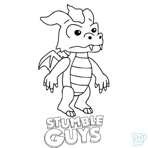 Coloriage Stumble Guys Pdf Imprimables Gratuits