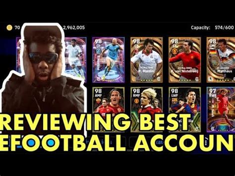 BARON FINALLY REVIEWS THE BEST EFOOTBALL ACCOUNT 3200 Combined