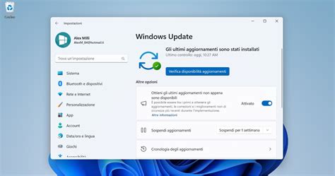 Ora potete ricevere gli aggiornamenti più velocemente su Windows 11
