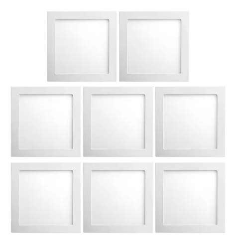 Lámpara plafón de techo G light Kit 8 plafon embutir quadrado 22x22