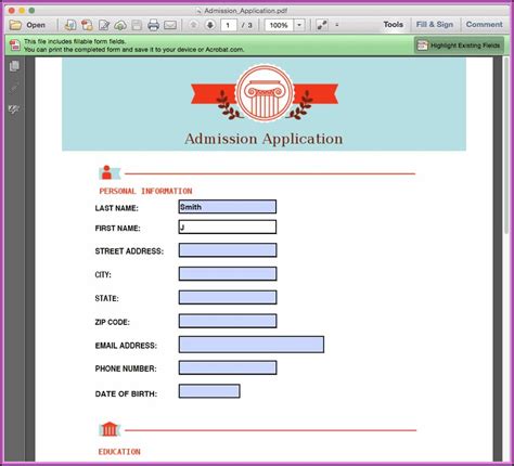 Online Fillable Form Creator Graphaca