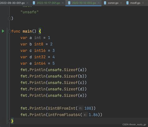 golang中math函数应用及int int8 int16 int32 int64和uint意义区别 golang int64 csdn博客