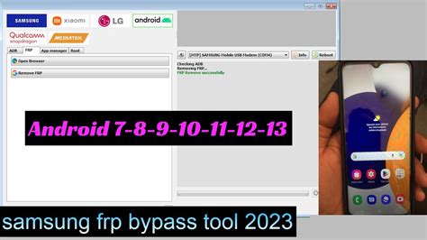 Samfw Frp Tool V4 7 1 ADB MTP TEST MODE SAMSUNG FRP ENABLE ADB TOOL