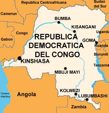 Datos Básicos de República Democrática del Congo