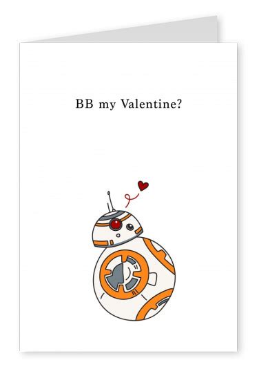 BB 8 Liebeskarten Sprüche Echte Postkarten online versenden