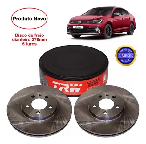 Par Disco De Freio Dianteiro Virtus Polo T Cross Nivus Tsi
