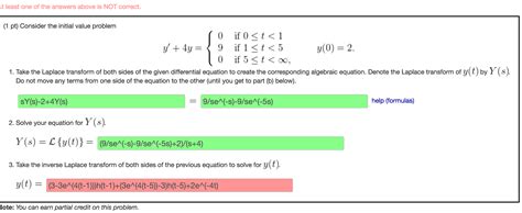 solved consider the initial value problem y 4y {0 if 0