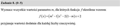 R Wnania I Nier Wno Ci Kwadratowe Z Parametrem Video Lekcja The