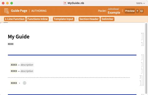Authoring Guide Pages Using Documentation Tools—wolfram Language Documentation