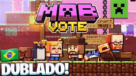 Minecraft Live 2023 Em qual mob você vai votar DUBLADO PT BR