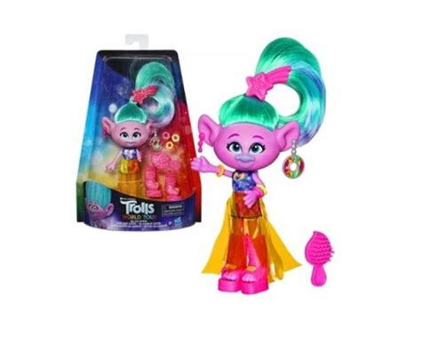 Glam POPPY Trolle Trolls World Tour E6820 Hasbro 13223475983 Allegro Pl