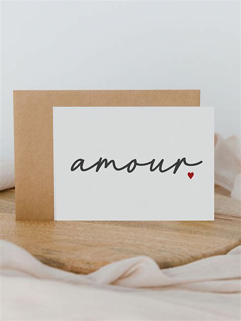Carte Amour Cadeaux invités Studio graine de joie