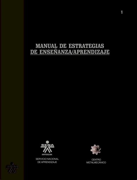PDF Manual de Estrategias Enseñanza Aprendizaje DOKUMEN TIPS