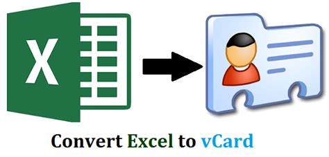 convert contacts list from excel to vcard format