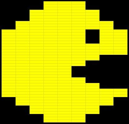 Pacman Pixel Art Grid Pin On Pixel Art Pixel Art Grid
