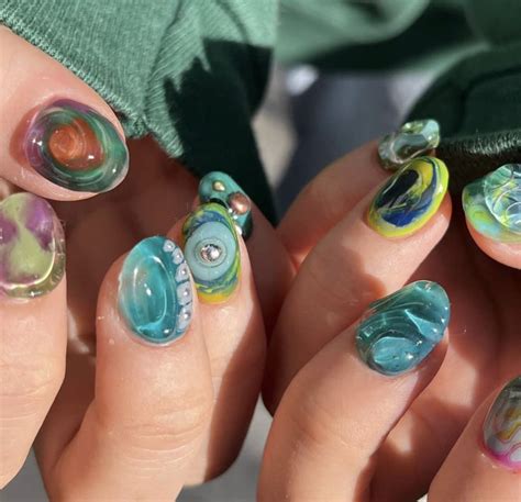 Pin by ˏˋ banshee ﾟ on Nails Swag nails Fantasy nails Glass nails
