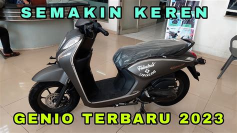 HONDA GENIO TERBARU 2023 WARNA COKELAT YouTube