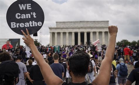 Galería Así se vive la marcha contra el racismo en Washington