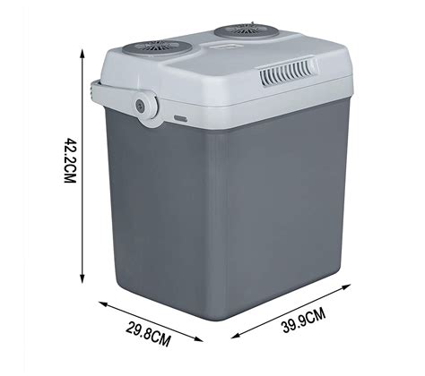 Glacière Électrique 19l Mini Réfrigérateur Chaud froid 12v Et 220v Pour