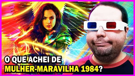 O QUE ACHEI DE MULHER MARAVILHA 1984 SPOILERS YouTube