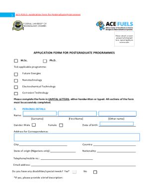 Fillable Online FORMULAIRE DE DEMANDE POUR LES PROGRAMMES Fax Email