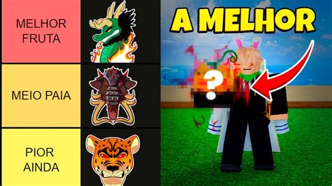 TIER LIST DAS MELHORES FRUTAS Do Blox Fruits UPDATE 20 YouTube