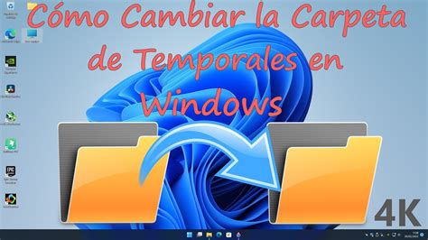 Cambia la localización de los archivos TEMPORALES en Windows YouTube