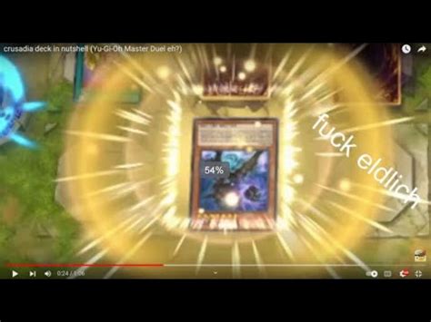 Crusadia Deck In Nutshell Yu Gi Oh Master Duel Eh Youtube