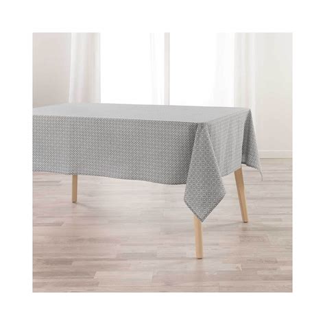 Nappe Rectangulaire Coton 140 X 240 Cm Motifs Graphiques