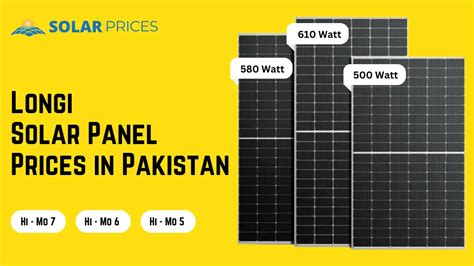 Latest Longi Solar Panel Prices In Pakistan May