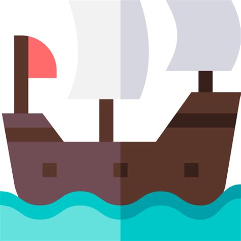Icono De Barco Basic Straight Flat