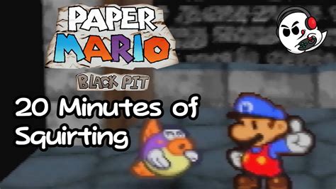 Minutes Of Squirting Paper Mario Black Pit Hard Youtube