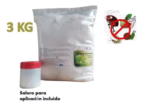 3 Kg Tierra De Diatomeas Insecticida Y Fertilizante Orgánico MercadoLibre