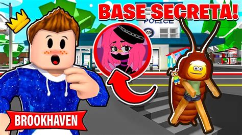 DESCUBRO LA BASE SECRETA De ROXICAKE En BROOKHAVEN Roblox