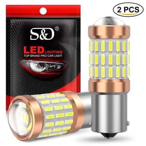 Купить 2X P21W Led 1156 BA15S BAU15S PY21W 1157 BAY15D P21 5W Led T25