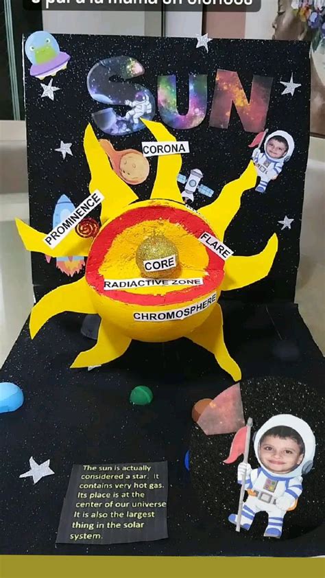 maqueta del sol en 2024 Artesanía marco de imagen Maquetas Maqueta