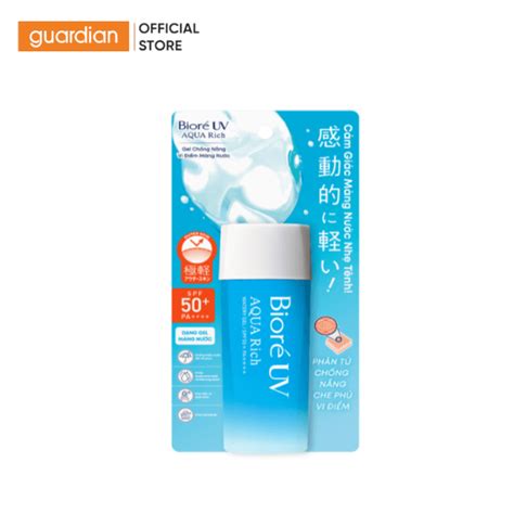 Gel Chống Nắng Màng Nước Dưỡng Ẩm Bioré UV Aqua Rich Watery Gel SPF50