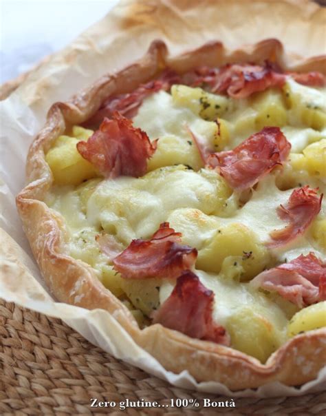 Torta Di Pasta Sfoglia Con Prosciutto E Patate Ricetta Facile
